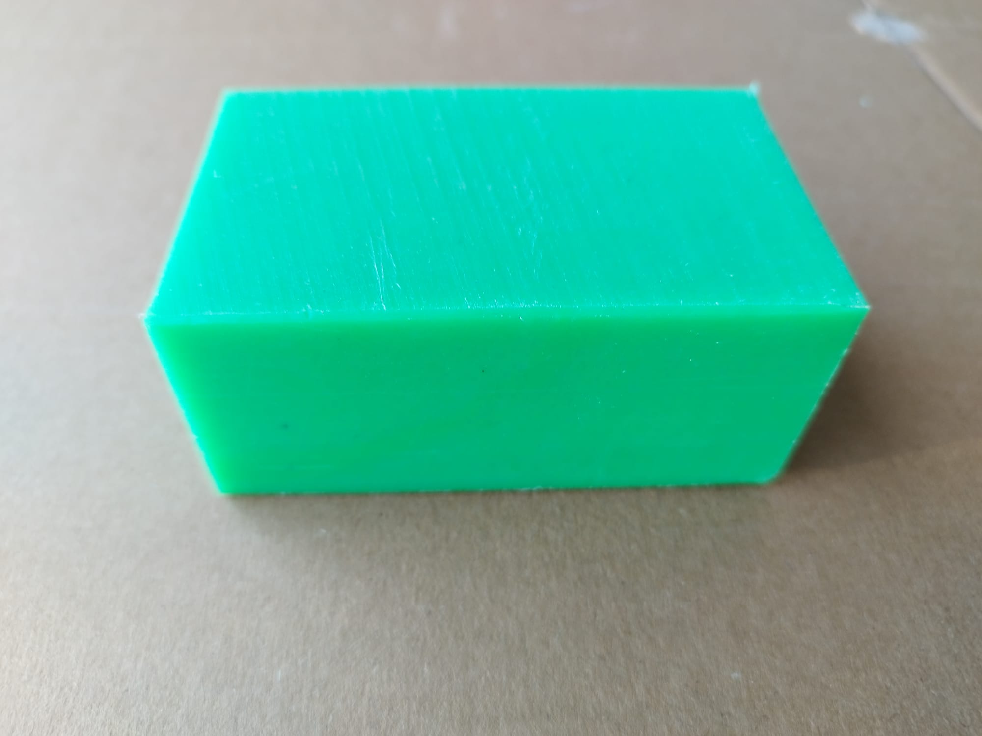 HMPE blok groen 45 mm dik